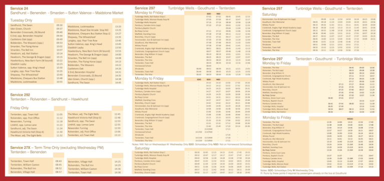 293 and 294 bow out in Kent – BusAndTrainUser