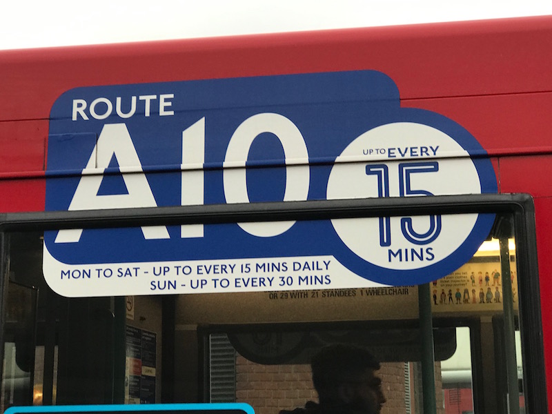 Decent London route branding (at last) – BusAndTrainUser