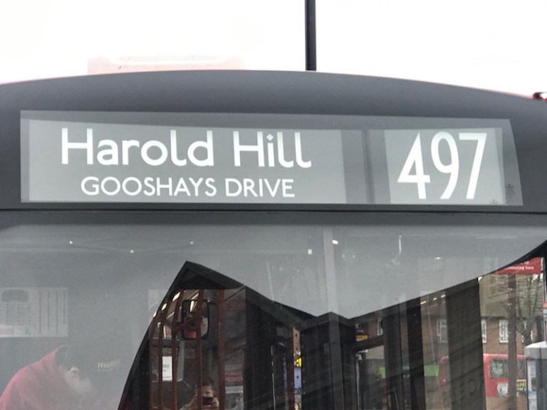 Over three years on … new route 497 begins – BusAndTrainUser