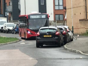 Over three years on … new route 497 begins – BusAndTrainUser