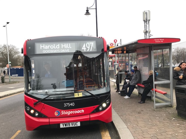 Over three years on … new route 497 begins – BusAndTrainUser