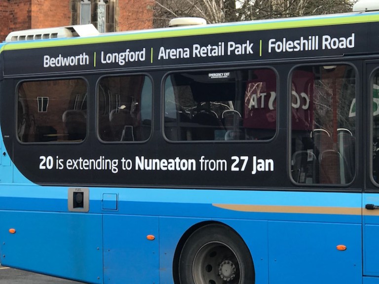 Plenty to chew on as … Nuneaton! – BusAndTrainUser