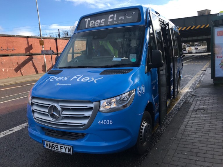 Testing the flex in Tees flex – BusAndTrainUser