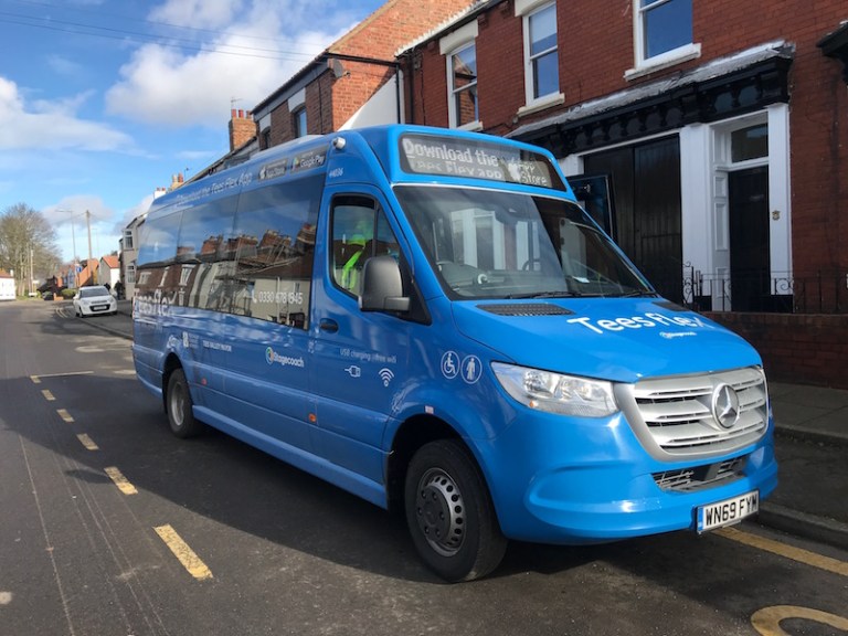 Testing the flex in Tees flex – BusAndTrainUser