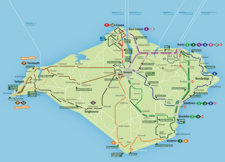 Day trip to the Isle of Wight – BusAndTrainUser