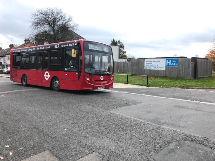 Route 383 finally gets its £120K extension – BusAndTrainUser