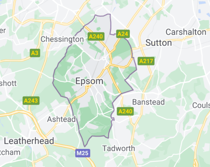 Epsom border territory – BusAndTrainUser