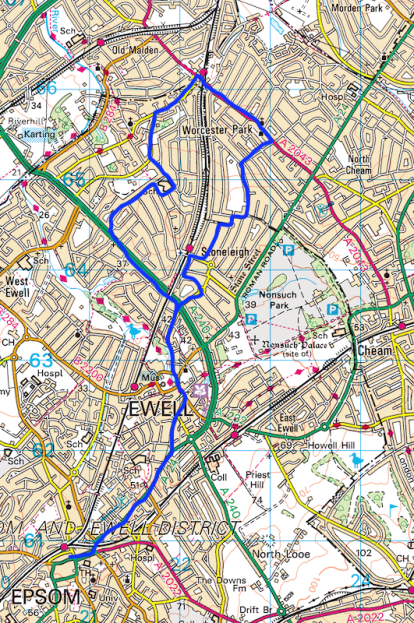 Epsom border territory – BusAndTrainUser