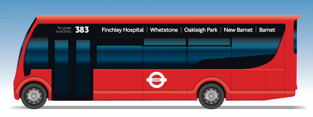 Route 383 finally gets its £120K extension – BusAndTrainUser