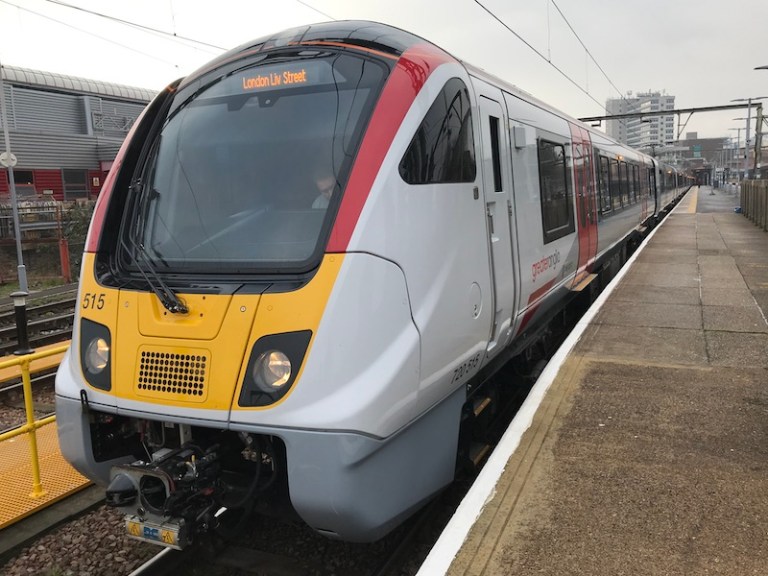 An Aventra full of seats – BusAndTrainUser