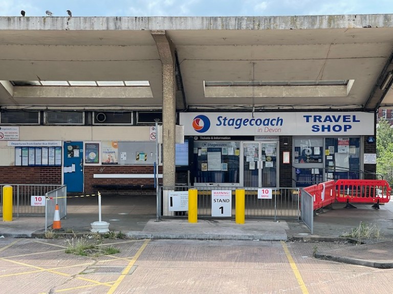 Exeter’s new bus station – BusAndTrainUser