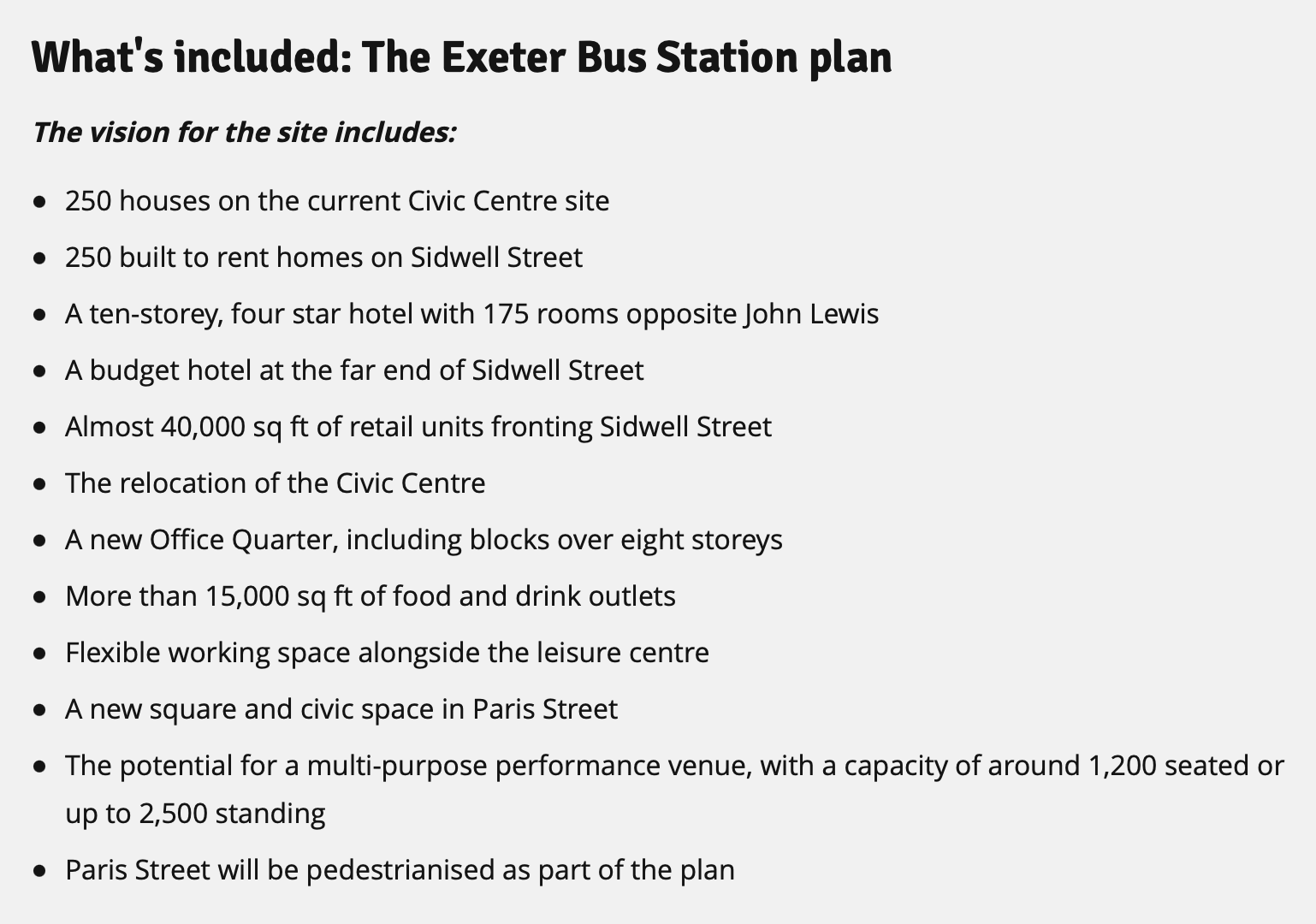 Exeter’s new bus station – BusAndTrainUser