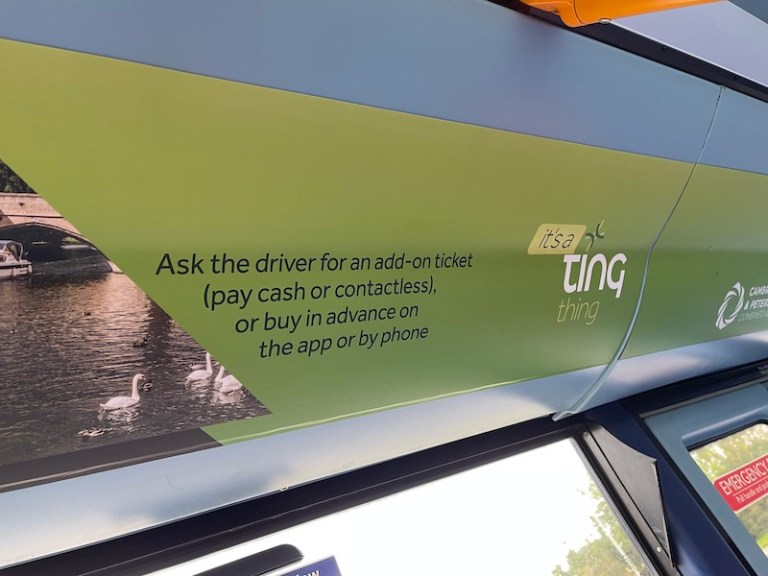 It’s a ting thing – BusAndTrainUser