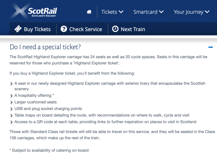 On board the Highland Explorer – BusAndTrainUser