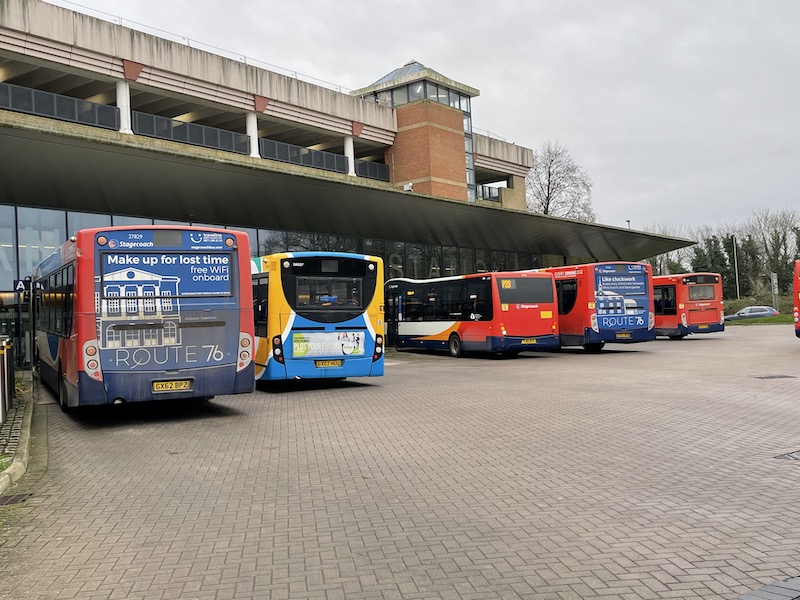 Andover buses – BusAndTrainUser