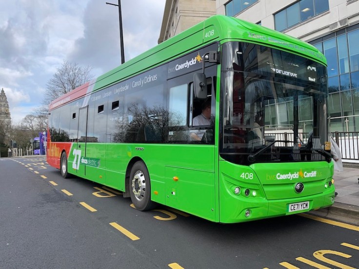 Cardiff’s powerful electriCity buses – BusAndTrainUser
