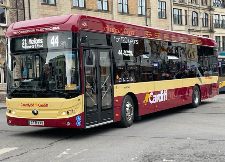 Cardiff’s powerful electriCity buses – BusAndTrainUser