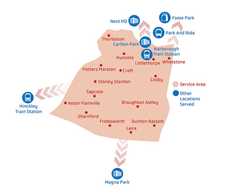 DRT developments in Leicestershire (Part 2) – BusAndTrainUser