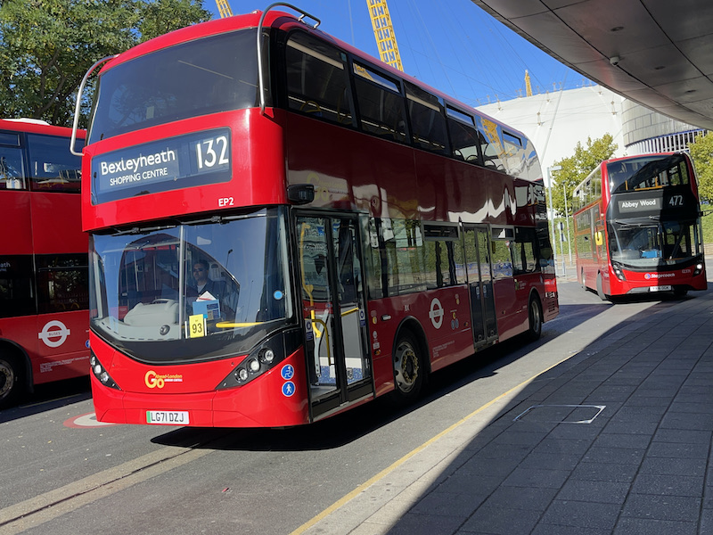 London bus riding: routes 132 & 231 – BusAndTrainUser