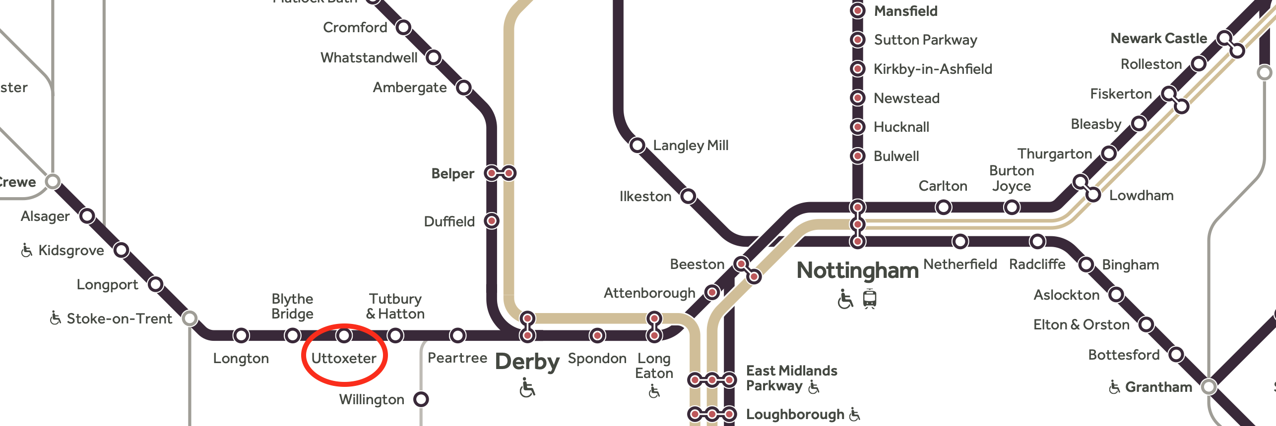 U is for Uttoxeter – BusAndTrainUser