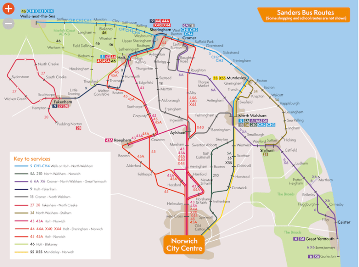 A bus ride along Norfolk’s coast – BusAndTrainUser