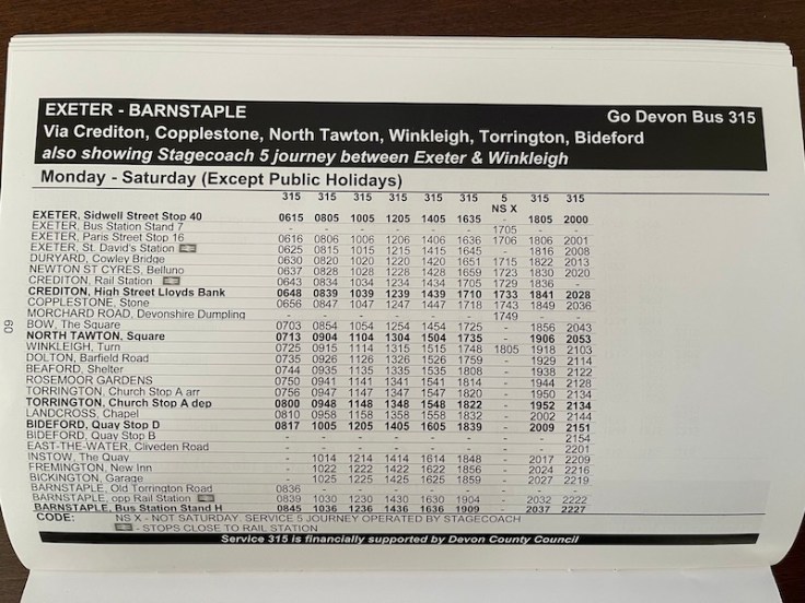Devon developments – BusAndTrainUser