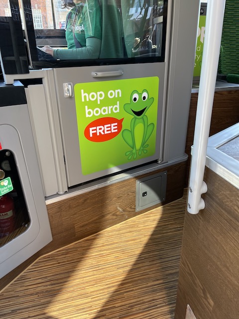 A hop! around central Leicester for free – BusAndTrainUser