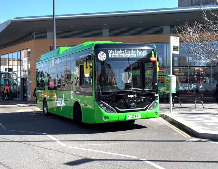 A hop! around central Leicester for free – BusAndTrainUser