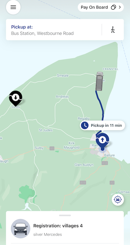 M is for Isle of Man Transport (Part 6: Flex DRT) – BusAndTrainUser