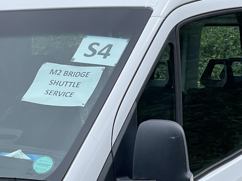 The M2 Motorway Bridge Replacement Bus Service – BusAndTrainUser