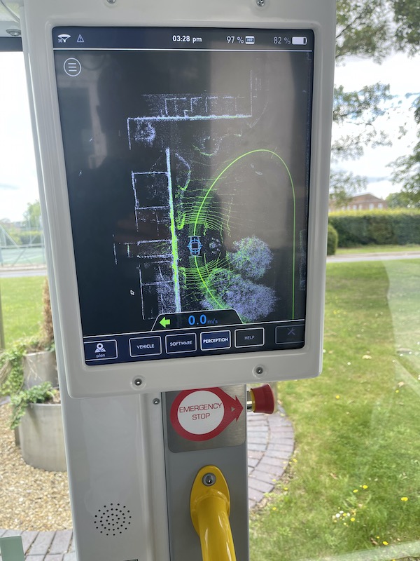 Autonomous bus riding around Harwell Campus – BusAndTrainUser