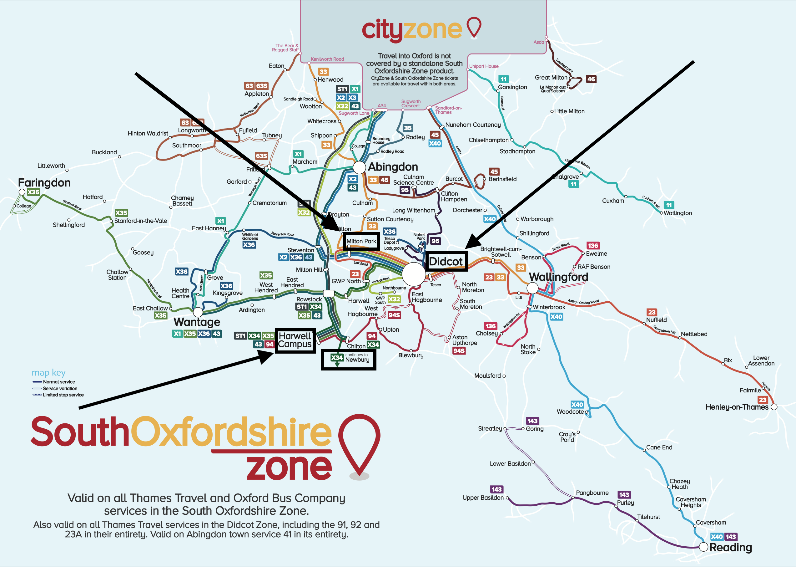 The new X34 non-stop down the A34 – BusAndTrainUser