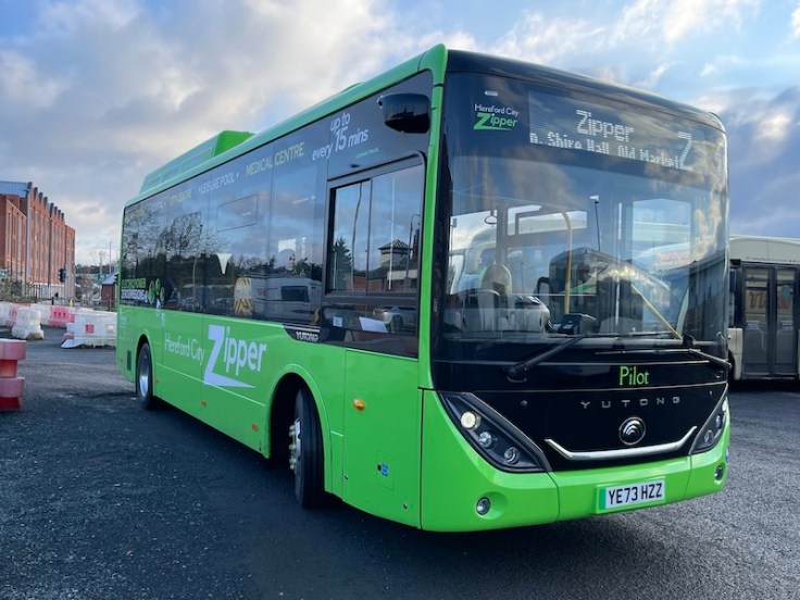 Hereford’s City Zipper gets fruity – BusAndTrainUser