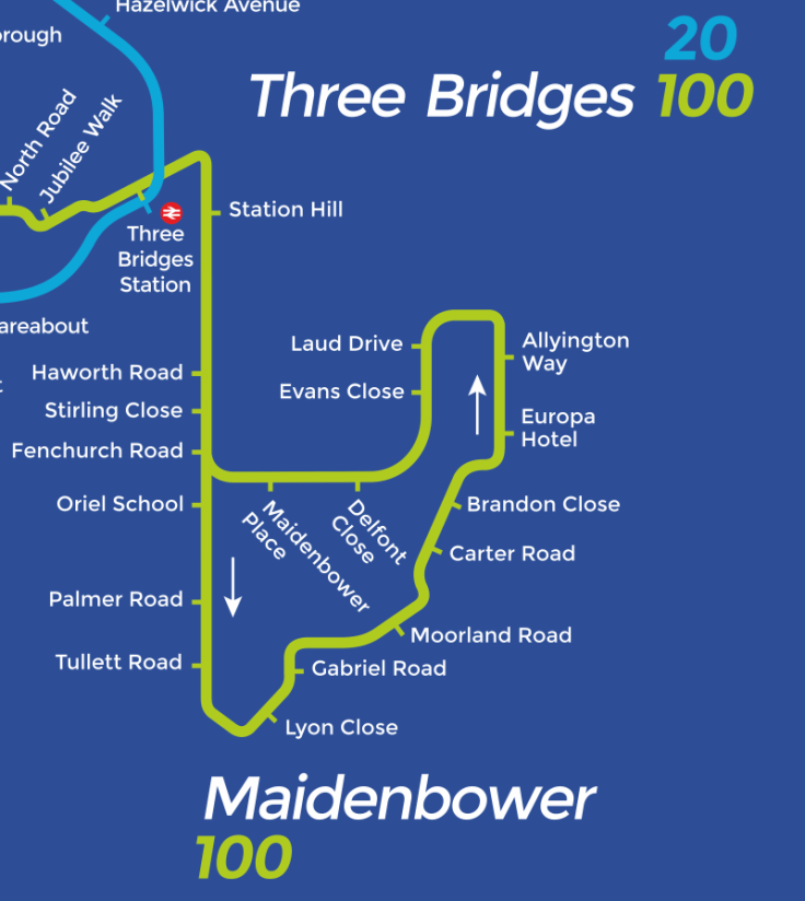 Every route 100. 2 of 26. – BusAndTrainUser