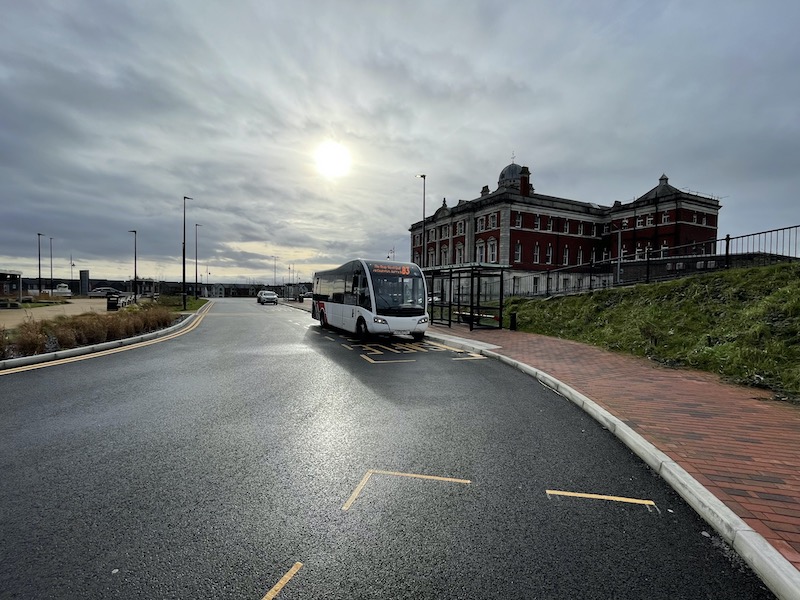 Bus-less Transport Interchange gets a bus – BusAndTrainUser