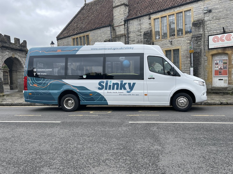 Somerset’s Slinky DRT – BusAndTrainUser
