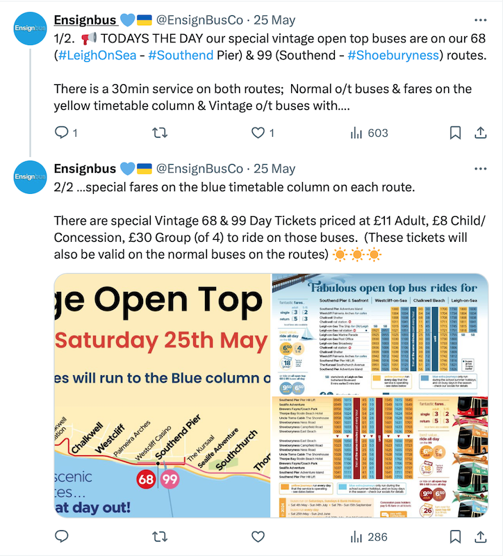 Southend’s open-top bus bonanza – BusAndTrainUser