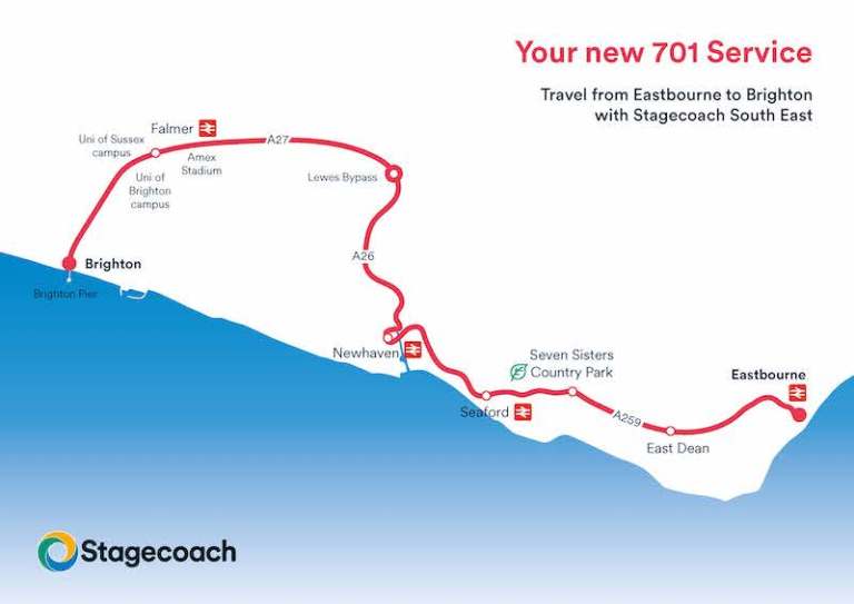 Stagecoach begins competing with Brighton & Hove – BusAndTrainUser