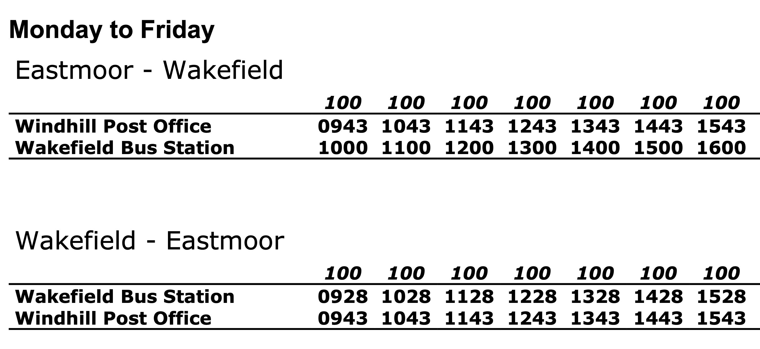 Every route 100. 20 of 26. – BusAndTrainUser