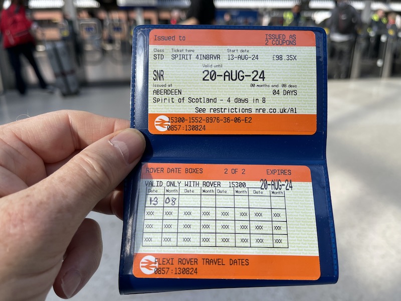 Enjoying the Spirit of Scotland Part 1 – BusAndTrainUser