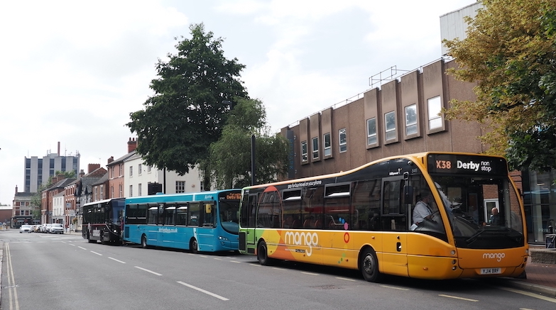 Competition breaks out in Derby and Staffs – BusAndTrainUser
