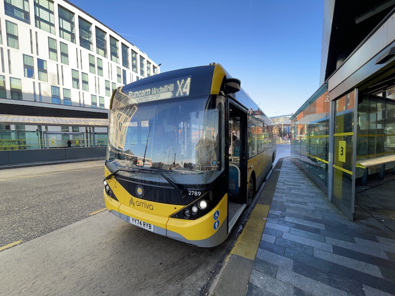 Fast buses return between Runcorn and Liverpool – BusAndTrainUser