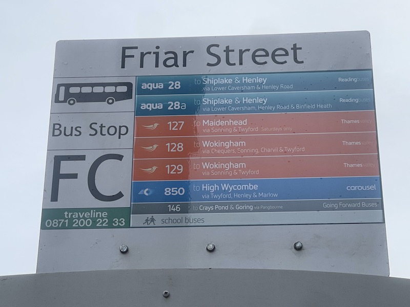 Reading and Maidenhead rejoined by bus – BusAndTrainUser