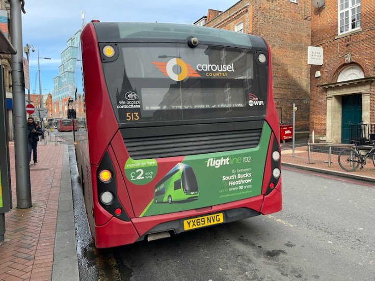 Reading and Maidenhead rejoined by bus – BusAndTrainUser
