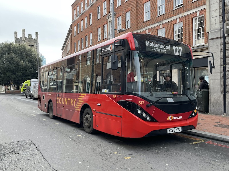 Reading and Maidenhead rejoined by bus – BusAndTrainUser