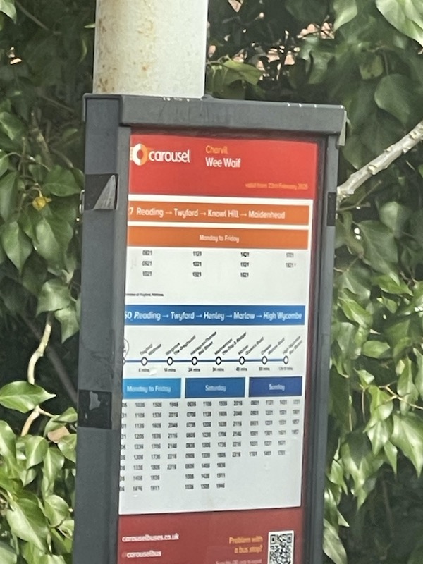 Reading and Maidenhead rejoined by bus – BusAndTrainUser