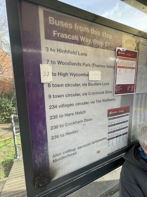 Reading and Maidenhead rejoined by bus – BusAndTrainUser