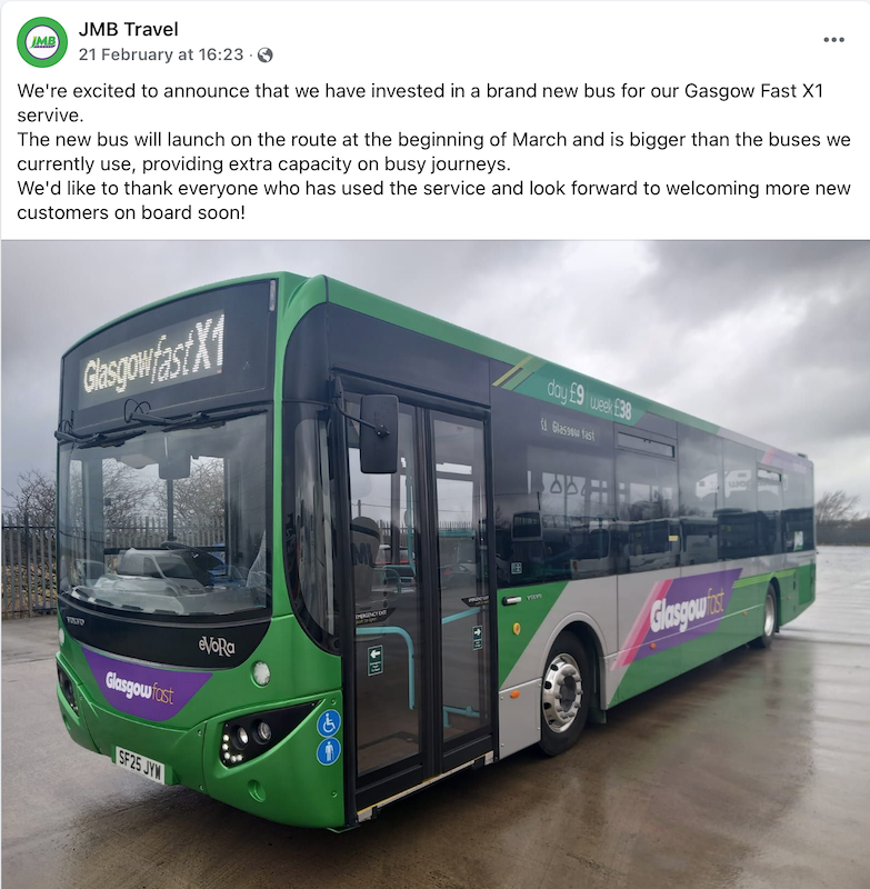 The X1 is back – BusAndTrainUser