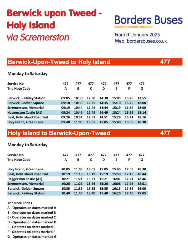 Britain’s Top 10 Quirky Bus Routes: 9 Borders Buses route 477 ...