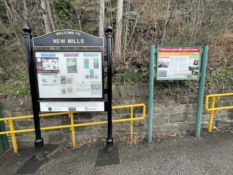 25 places with two stations: 10 New Mills – BusAndTrainUser